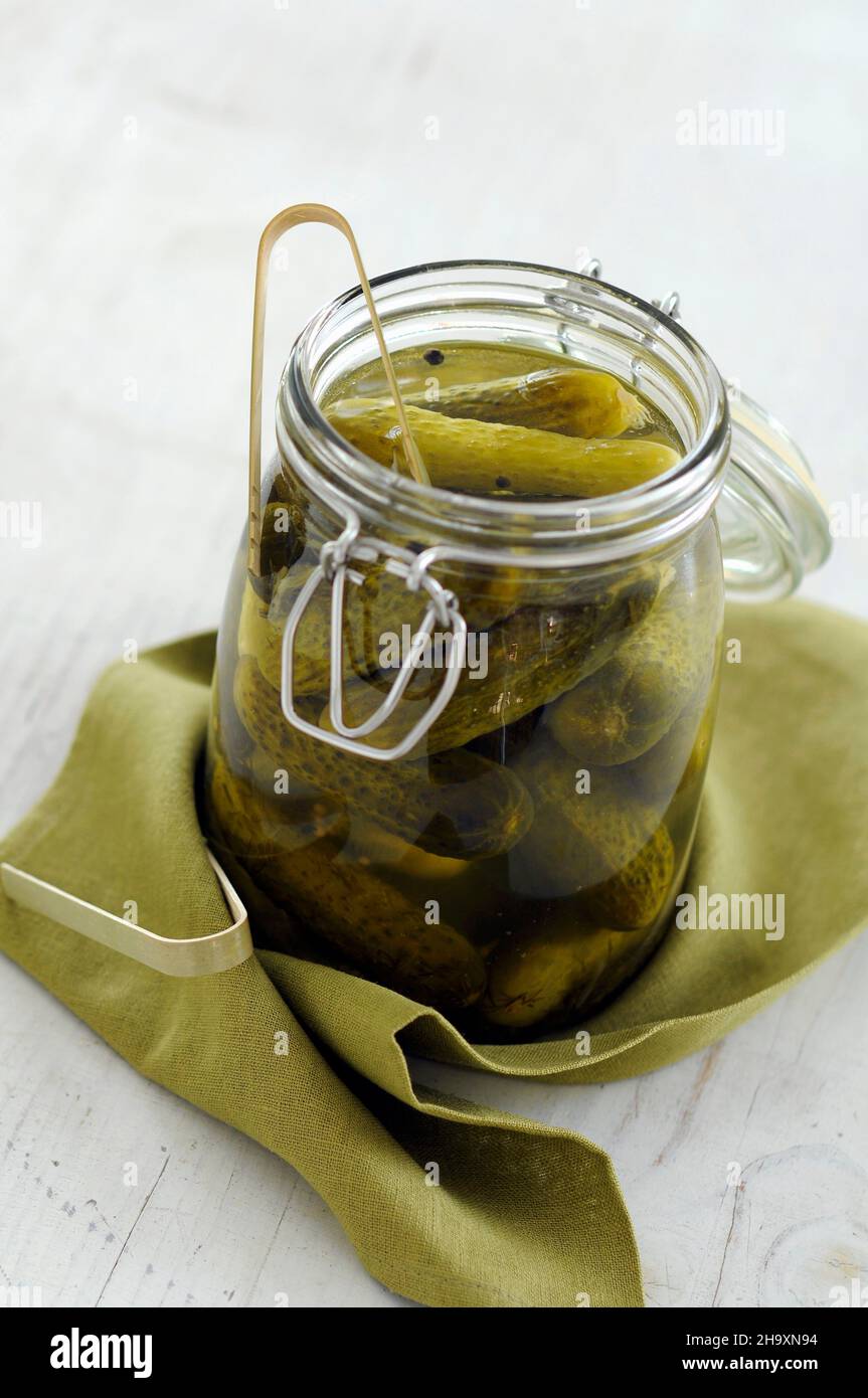 Cornichons hi-res stock photography and images - Alamy
