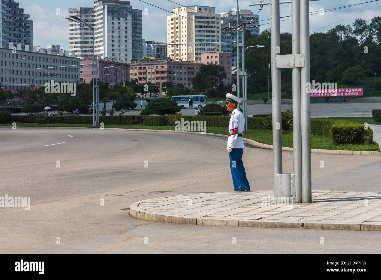 Korean policeman hi-res stock photography and images - Alamy