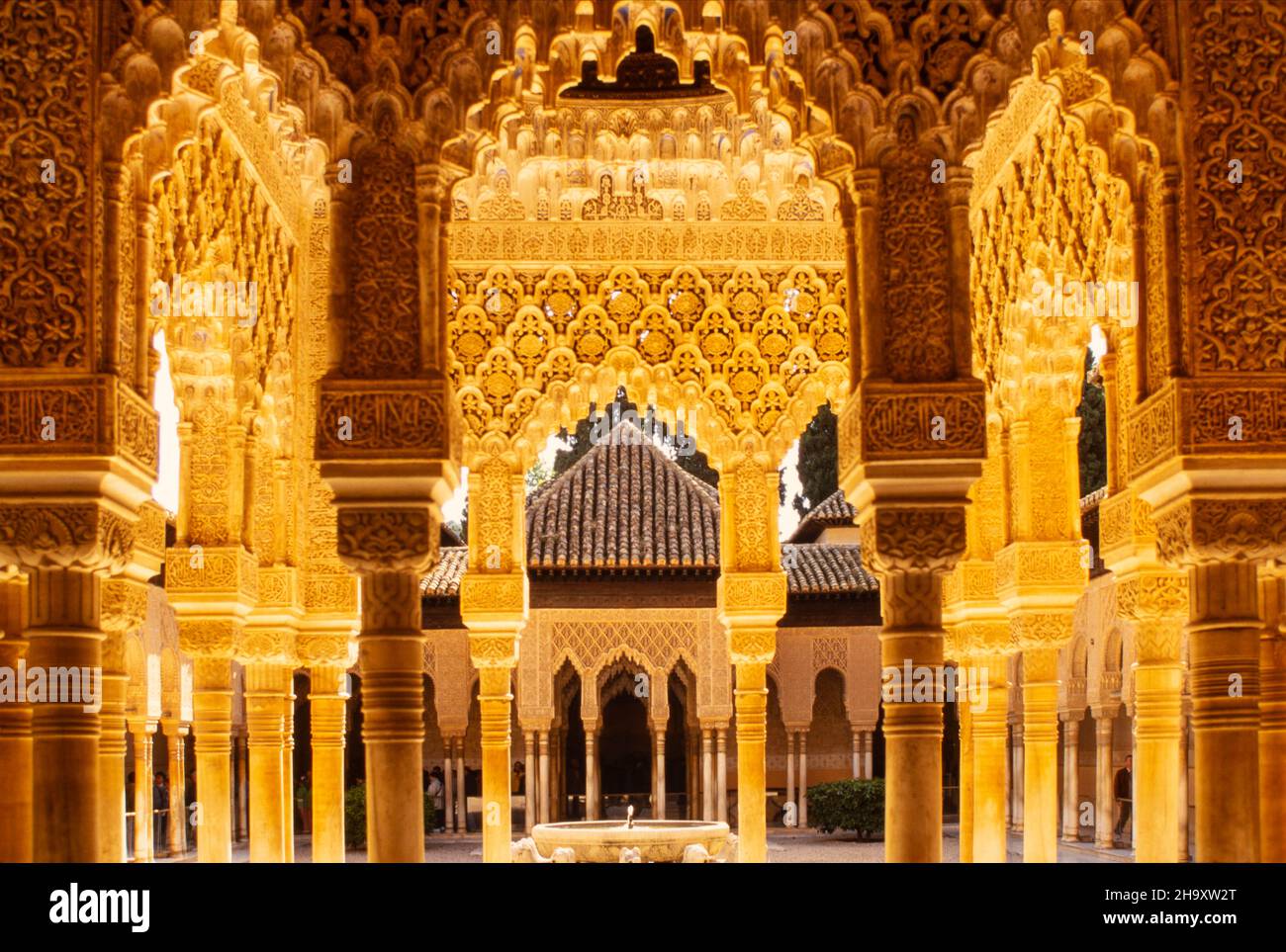 Alhambra complex building in Granada Spain Stock Photo - Alamy