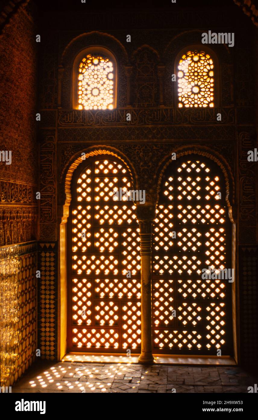 Alhambra complex building in Granada Spain Stock Photo - Alamy
