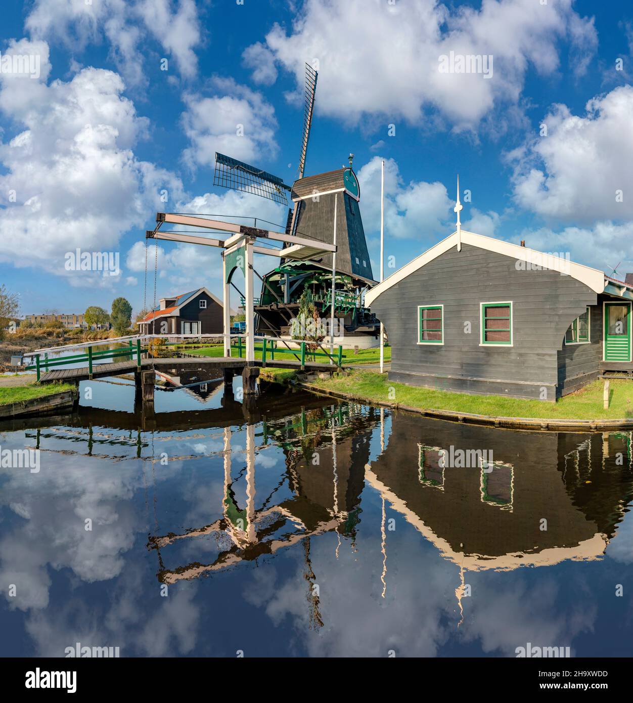 Postmill called De Held Jozua Stock Photo - Alamy