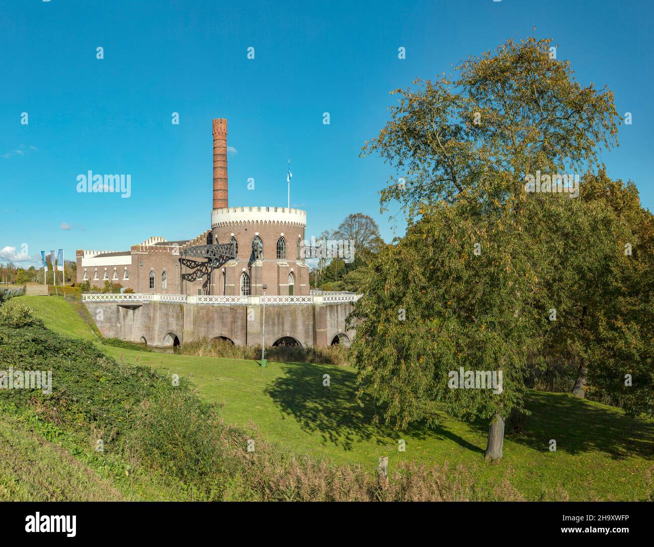 Steam powered pumping-station Stock Photo - Alamy