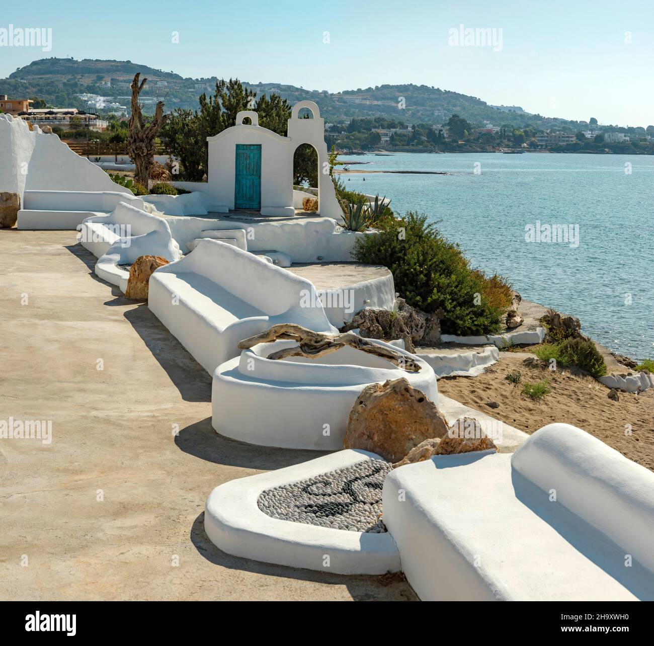 Surroundings of Plakia Beach Stock Photo - Alamy