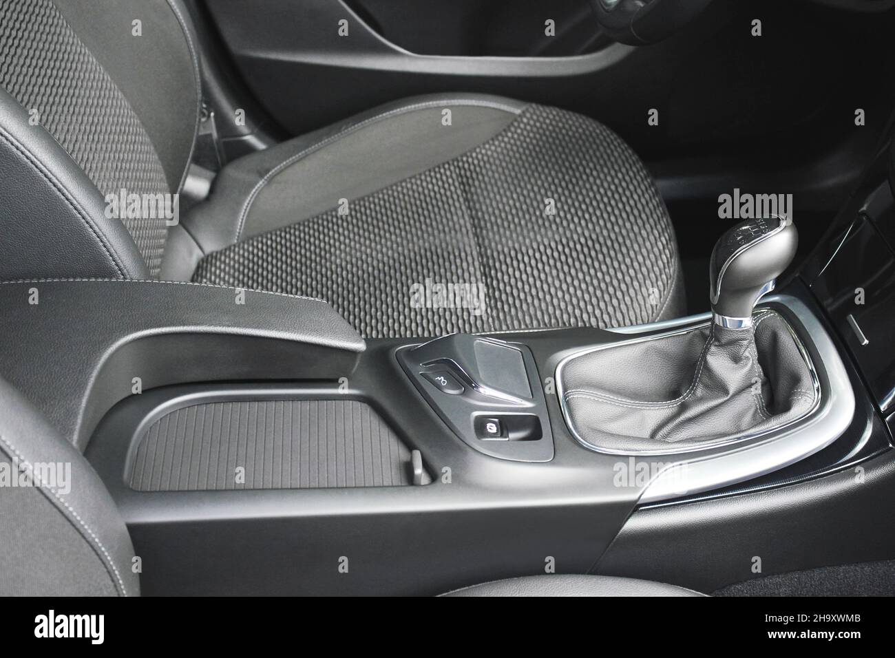 Car interior luxury service. Car interior details Stock Photo - Alamy
