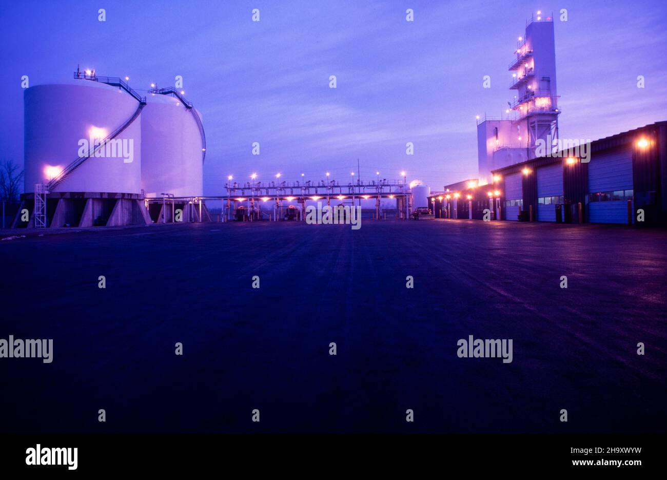 gas depot equipment in New Jersey Stock Photo - Alamy