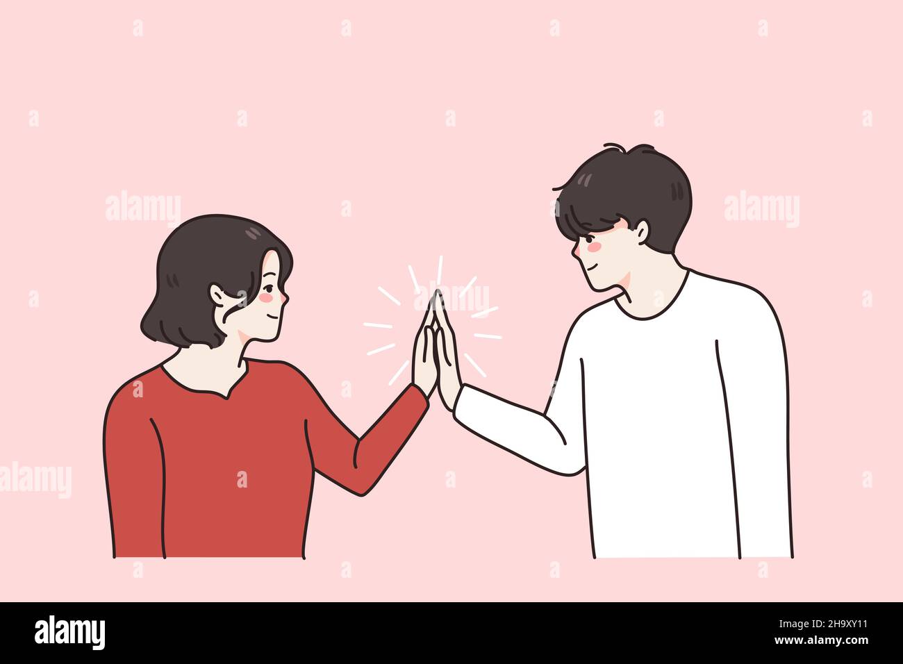 Intimate look Stock Vector Images - Alamy