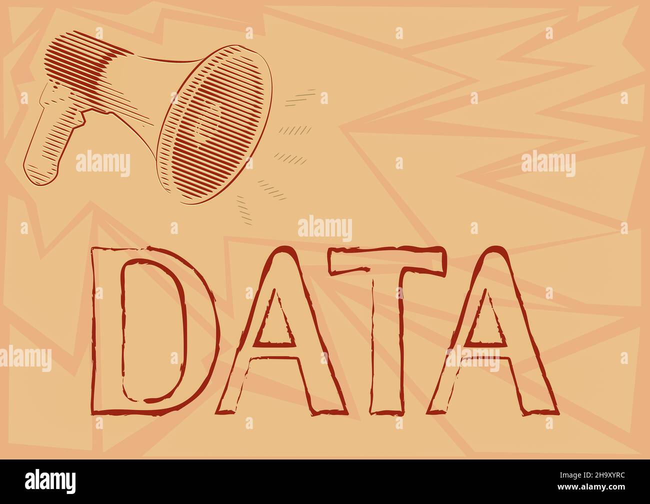 Writing Displaying Text Data Conceptual Photo Piece Of Information