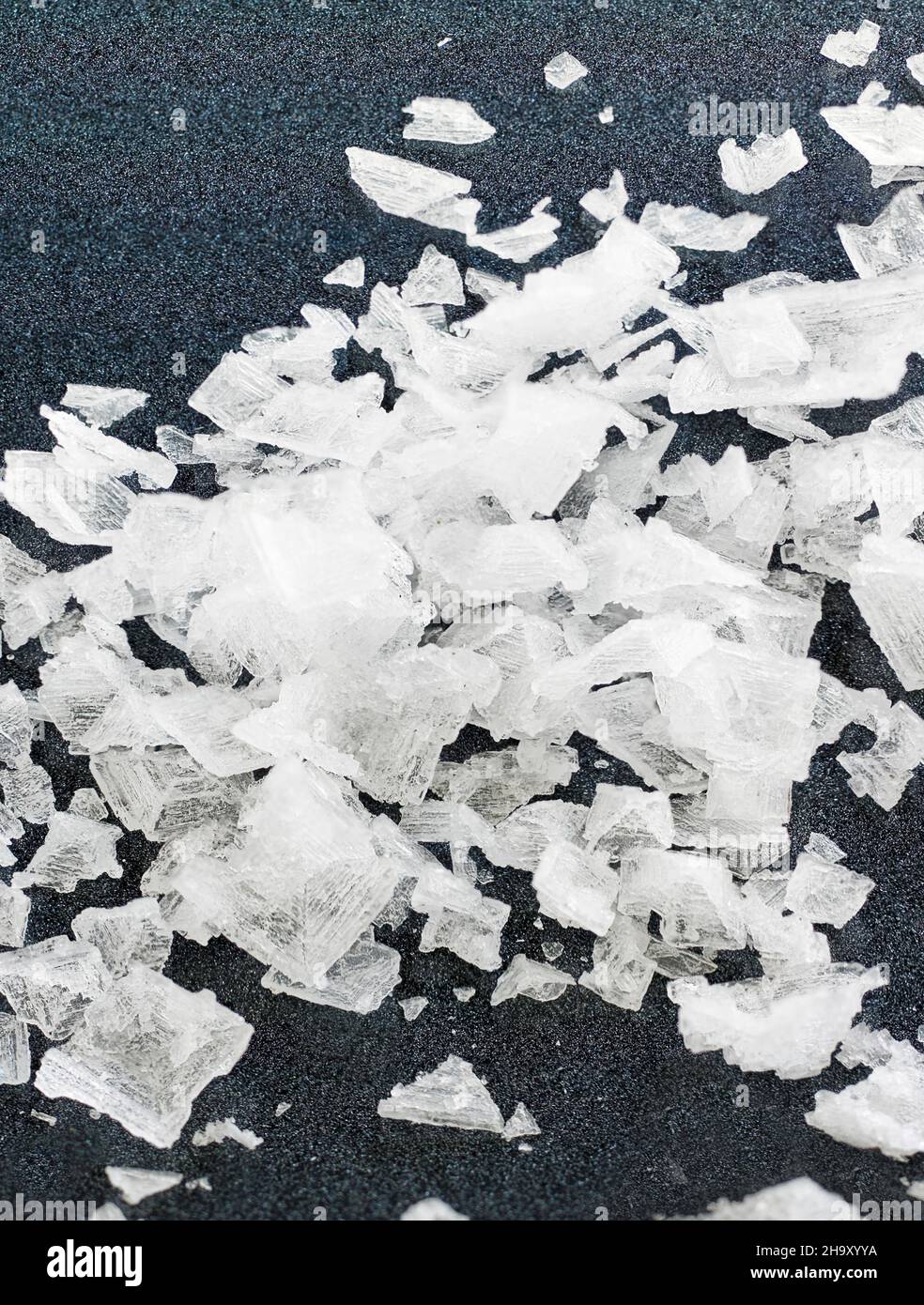 Maldon salt close up hi-res stock photography and images - Alamy
