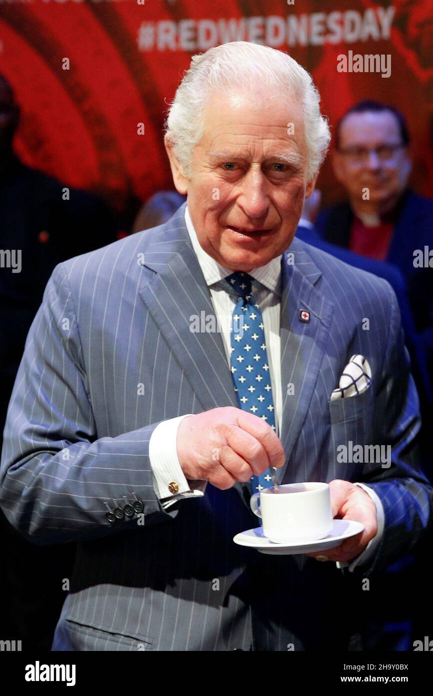 The Prince of Wales during a visit to Holy Trinity Brompton (HTB) in ...