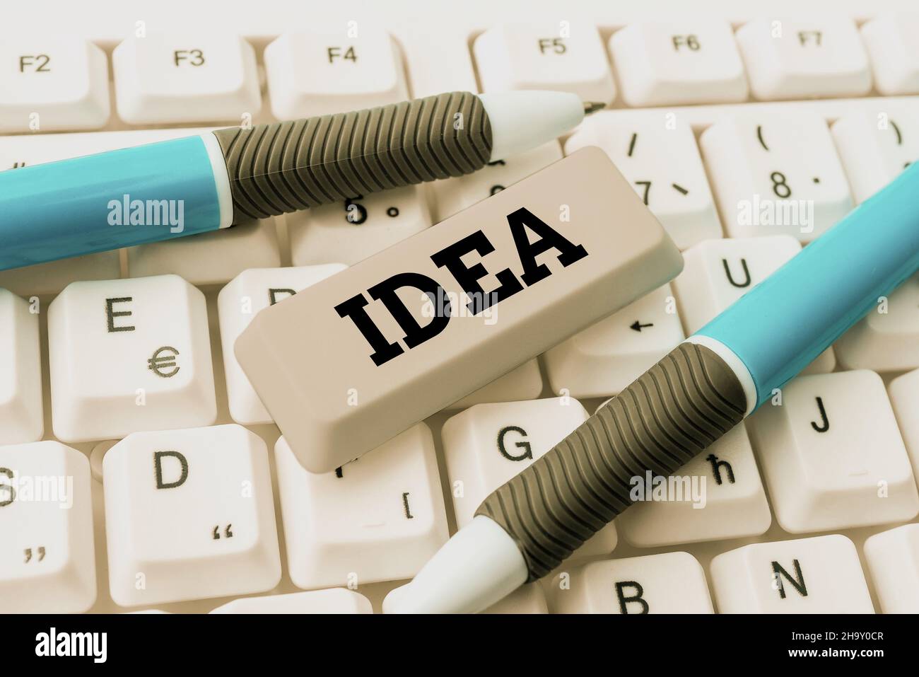 Conceptual display Idea. Business approach a thought or suggestion as ...