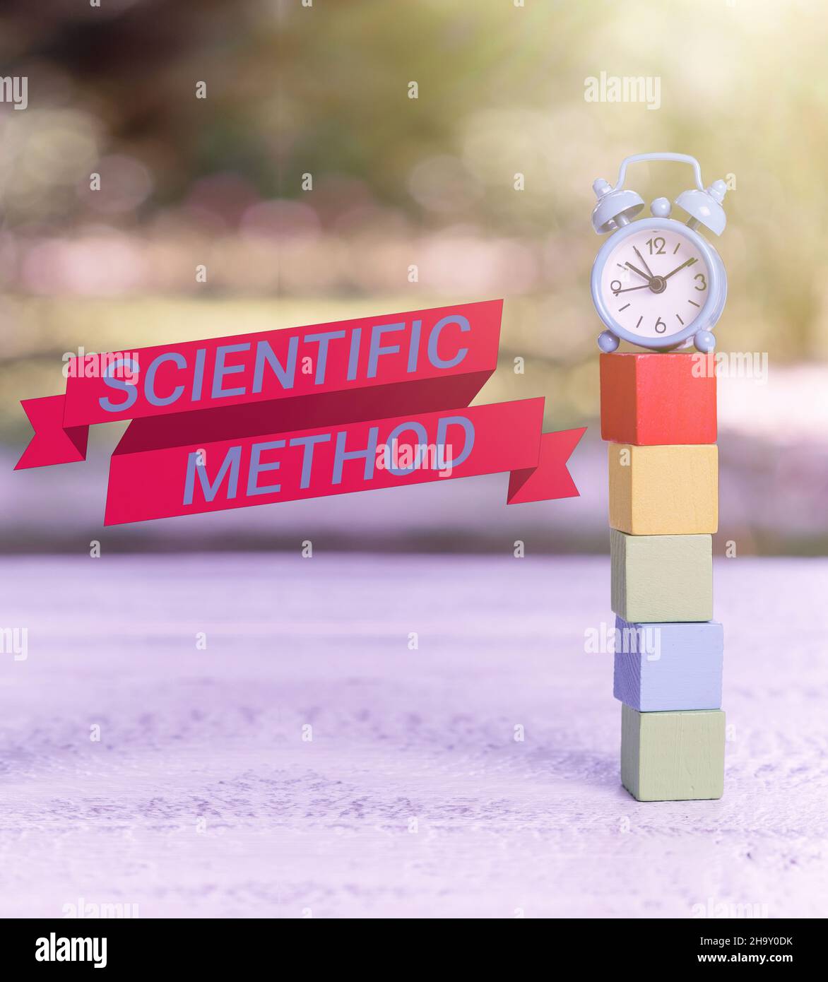 Text sign showing Scientific Method. Concept meaning Principles ...