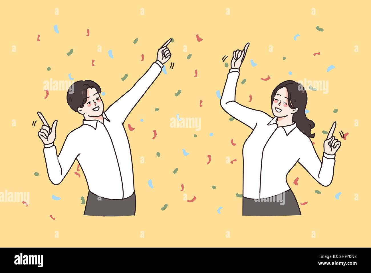 Emotional win Stock Vector Images - Alamy