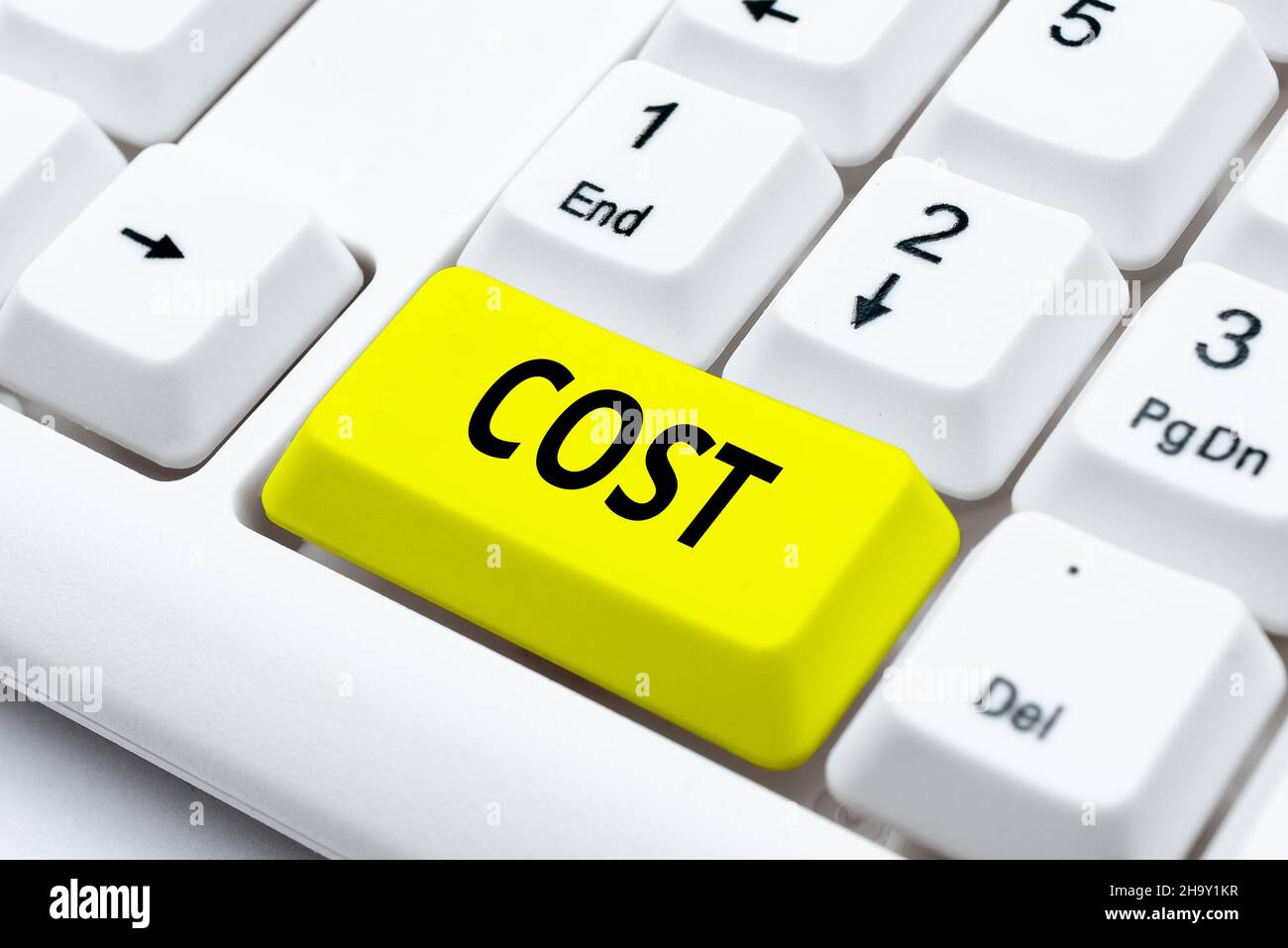 Handwriting text Cost. Business idea The amount that usualy paid for a ...