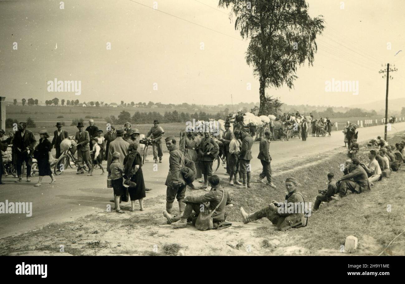 WW2 WWII lagher in krzeszowice, Poland. POW, prisoniers, refugees 09/07 ...
