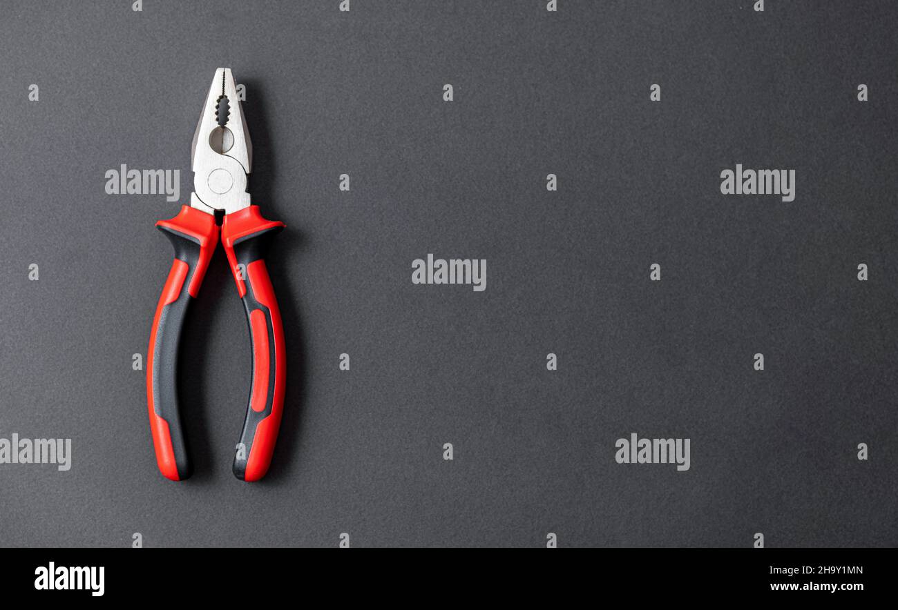 Black pliers hi-res stock photography and images - Alamy