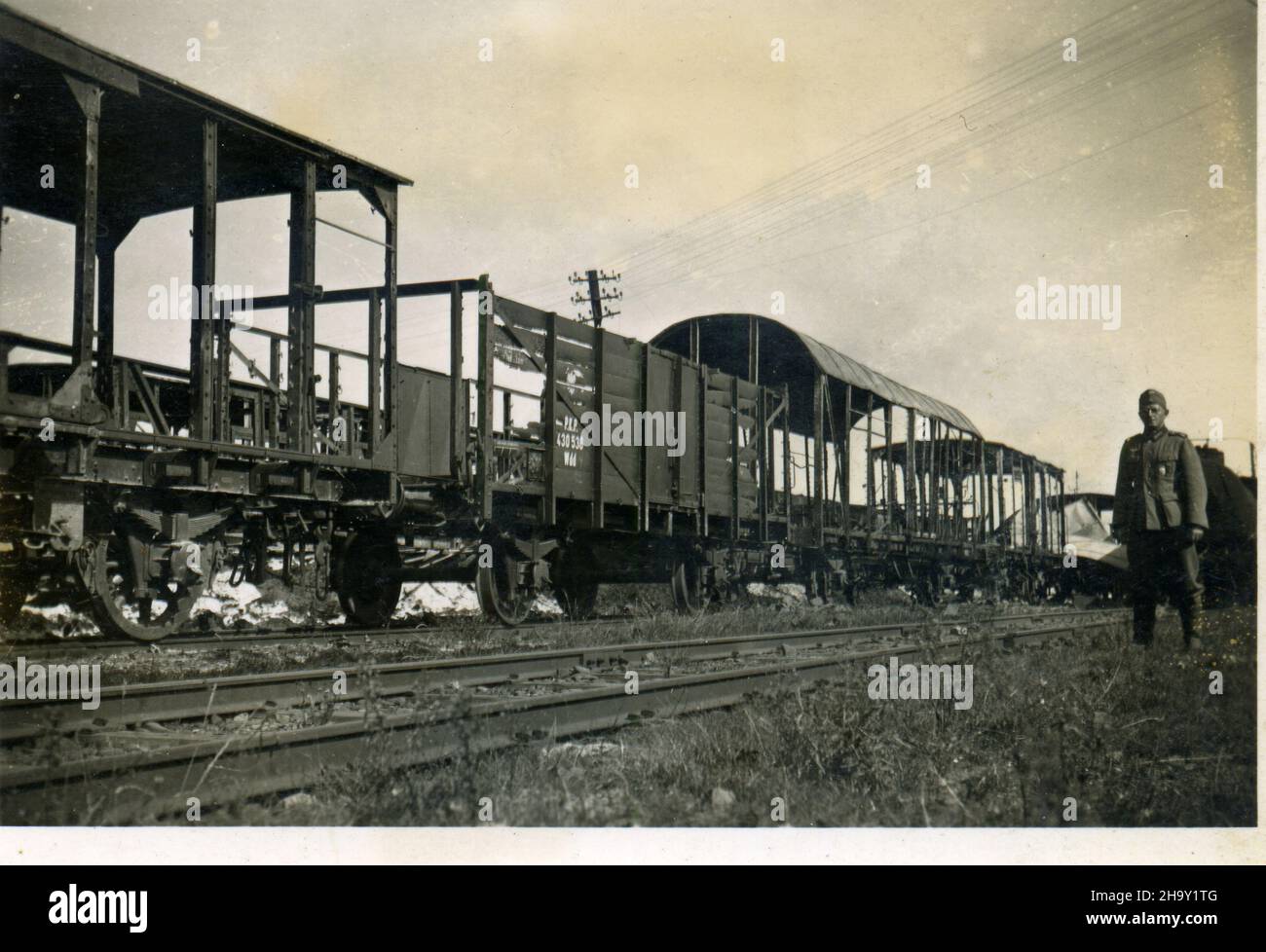 Ww2 train station hi-res stock photography and images - Alamy