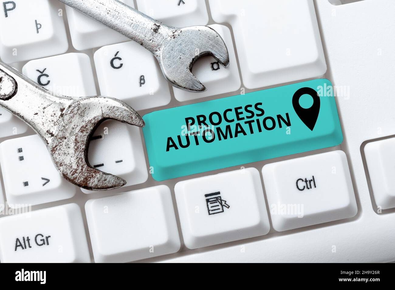 Inspiration showing sign Process Automation. Internet Concept ...