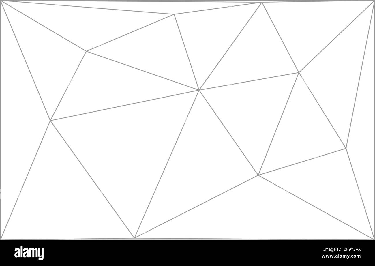 Abstract polygon geometric lines background. Vector illustration Stock ...