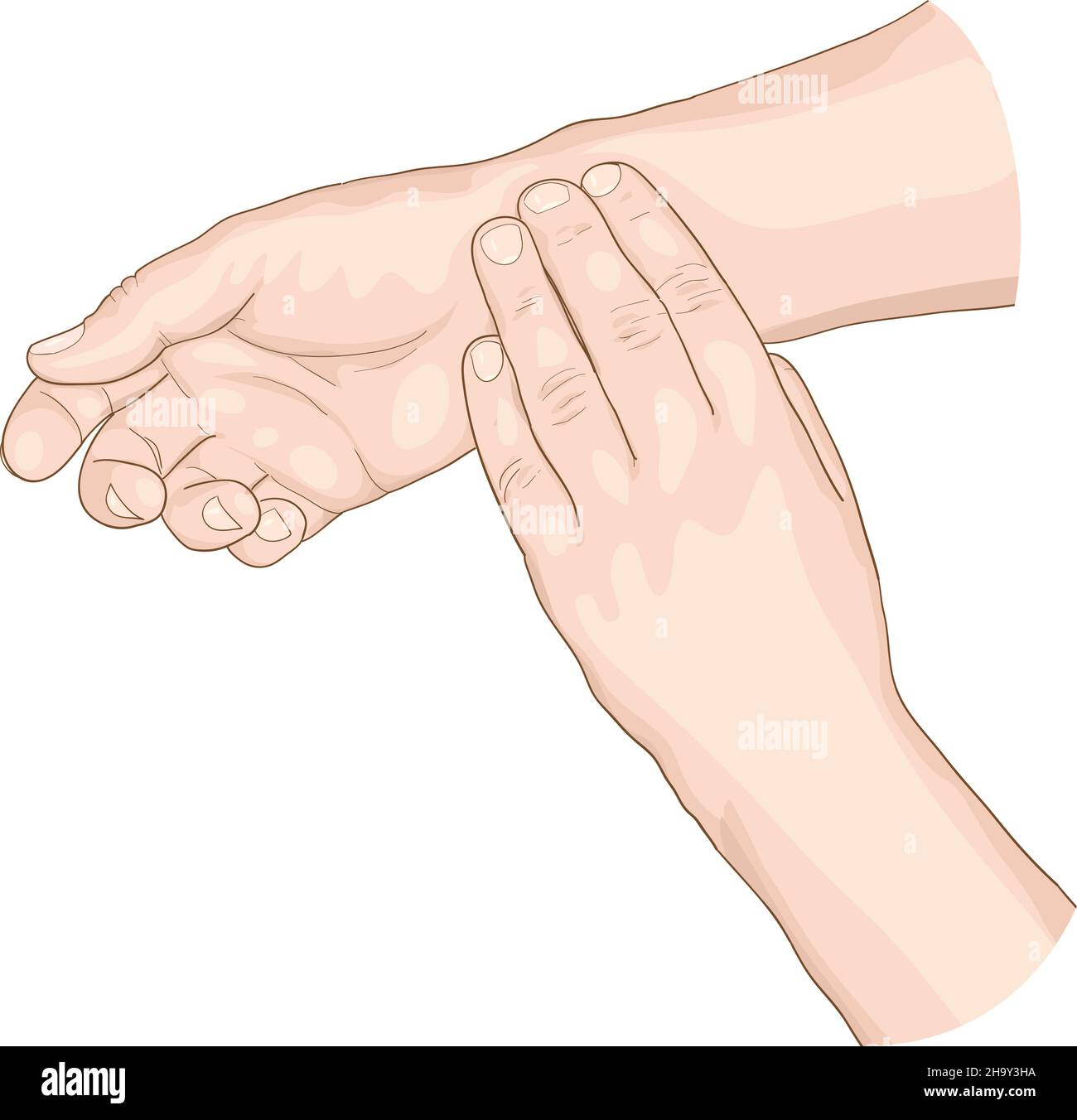 Pulse. Vector illustration Stock Vector Image & Art - Alamy