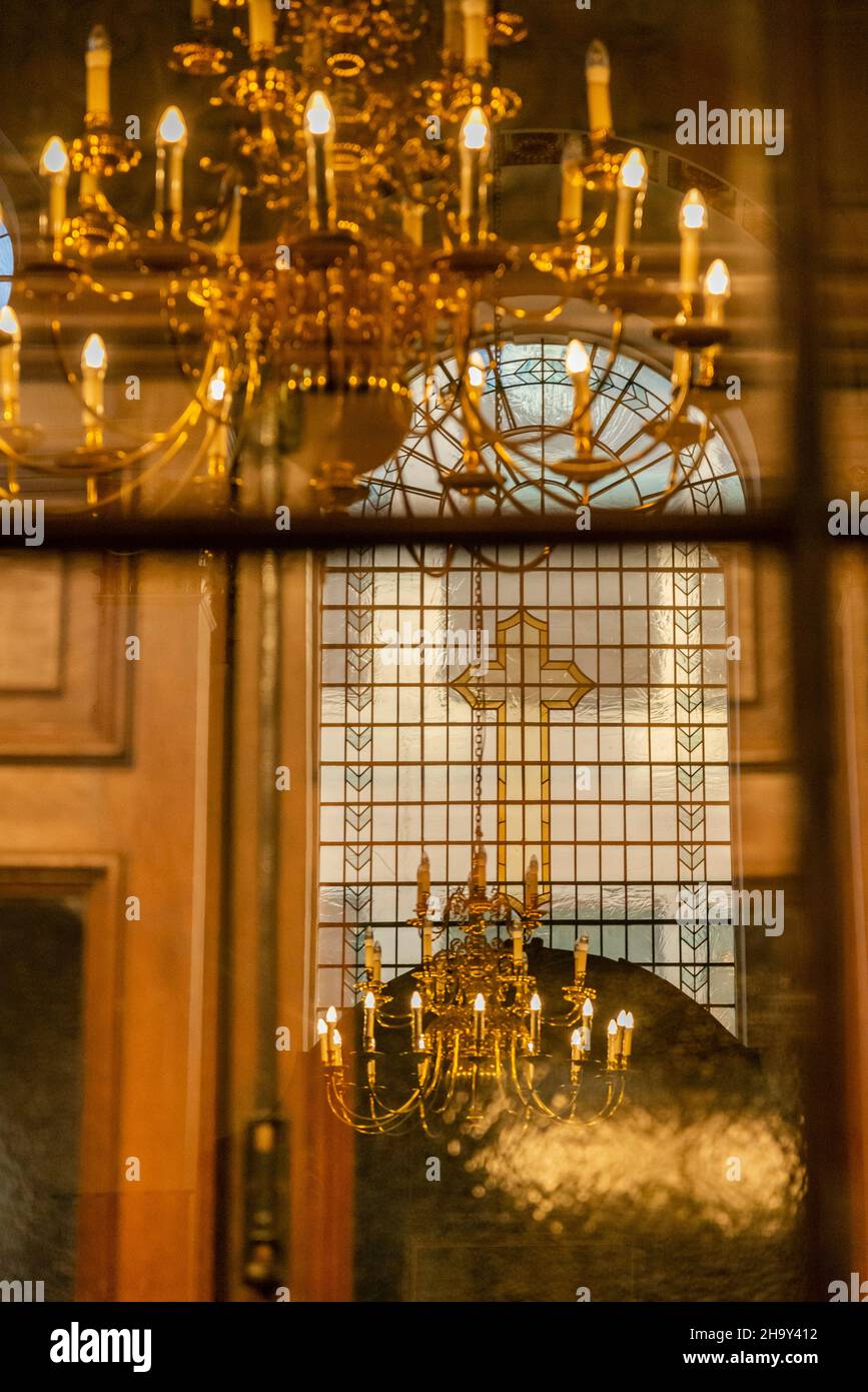 Reflections, Interior of The Guild Church of St. Margaret Pattens, a ...