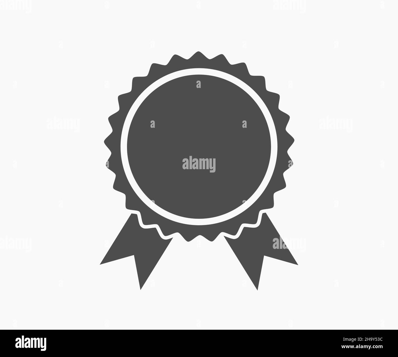 Badge flat design icon. Vector illustration Stock Vector Image & Art ...