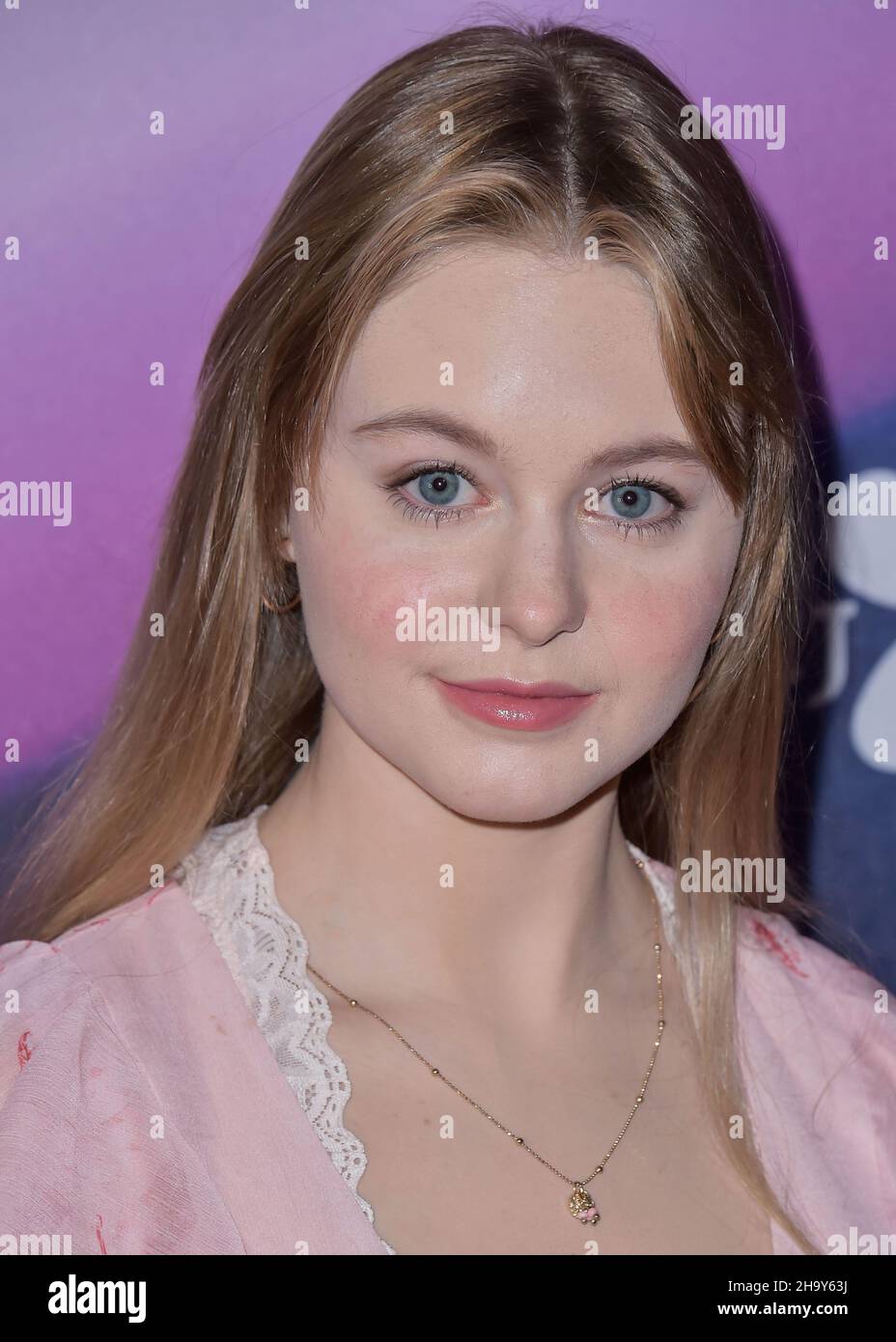 LOS ANGELES, CALIFORNIA, USA - DECEMBER 08: Isabella Crovetti arrives ...