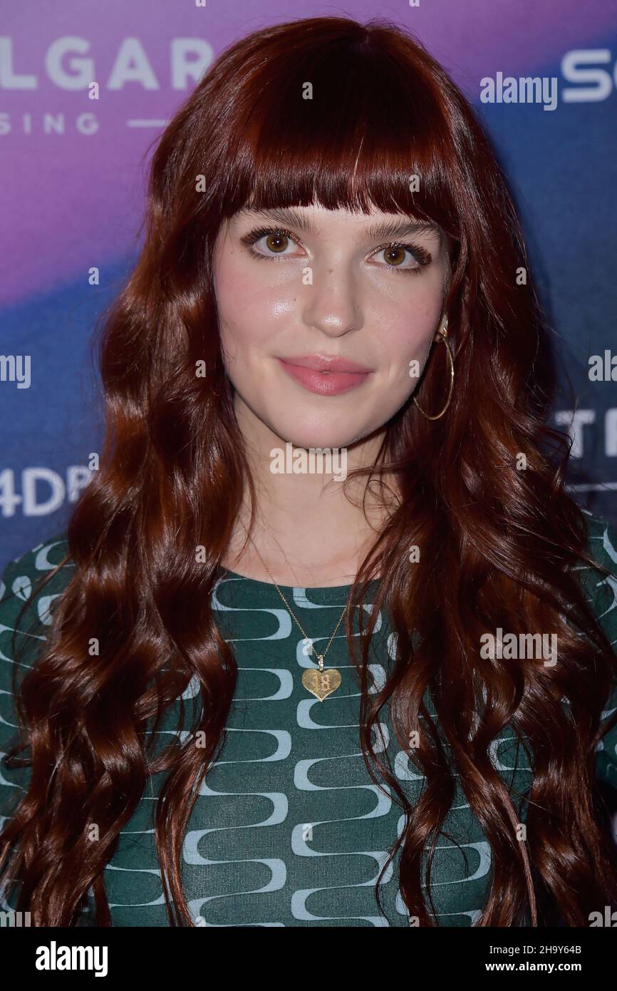 LOS ANGELES, CALIFORNIA, USA - DECEMBER 08: Lily Kincade arrives at the ...