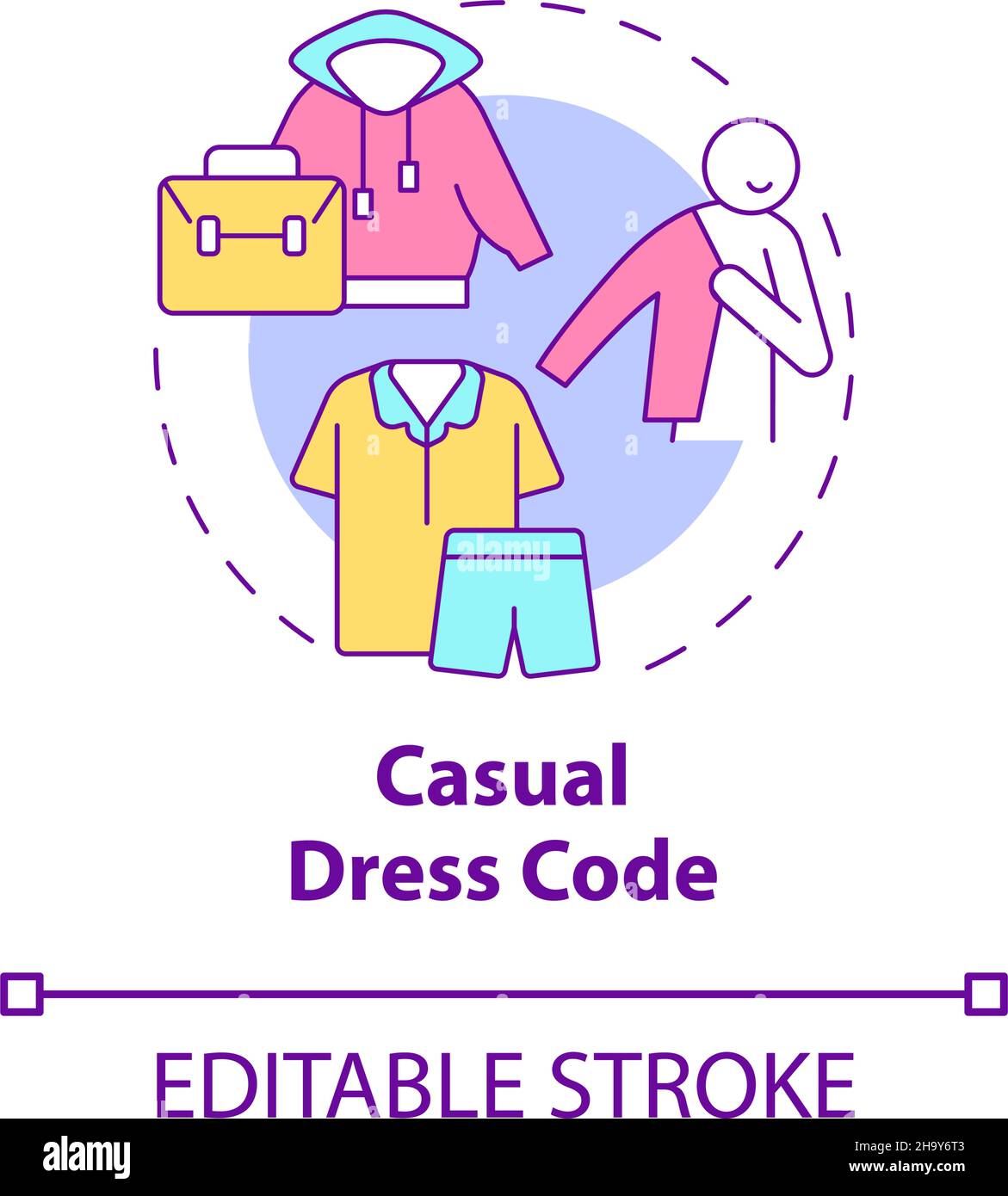 Dress policy Stock Vector Images - Alamy
