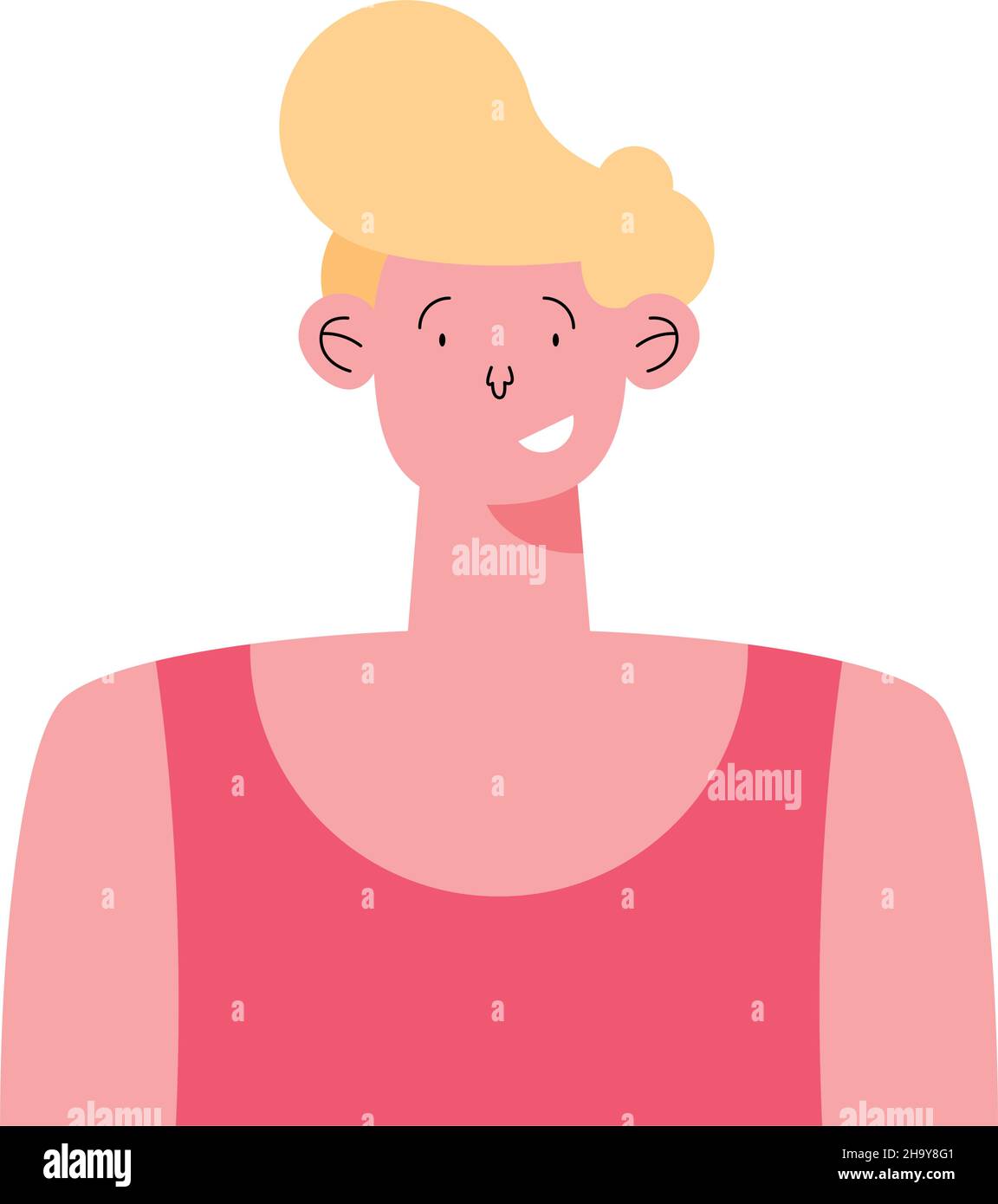 blond man avatar character icon Stock Vector Image & Art - Alamy
