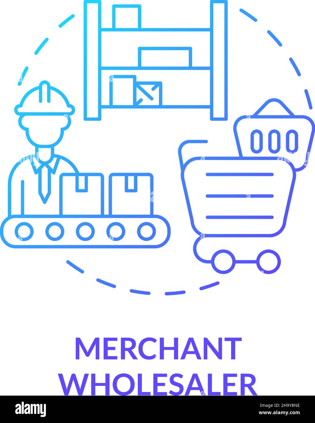 Retailer wholesaler Stock Vector Images - Alamy