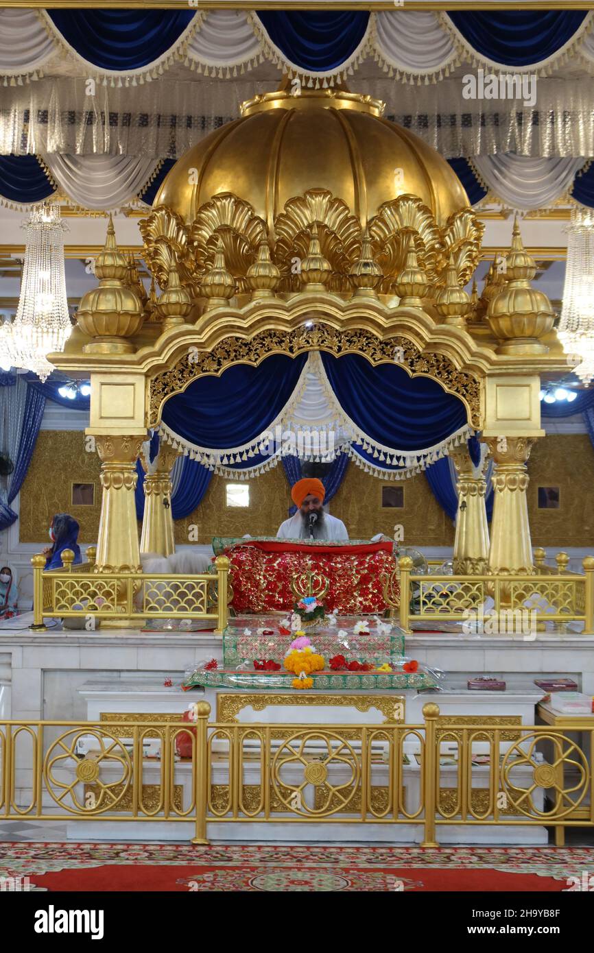 Sikh Temple Interior