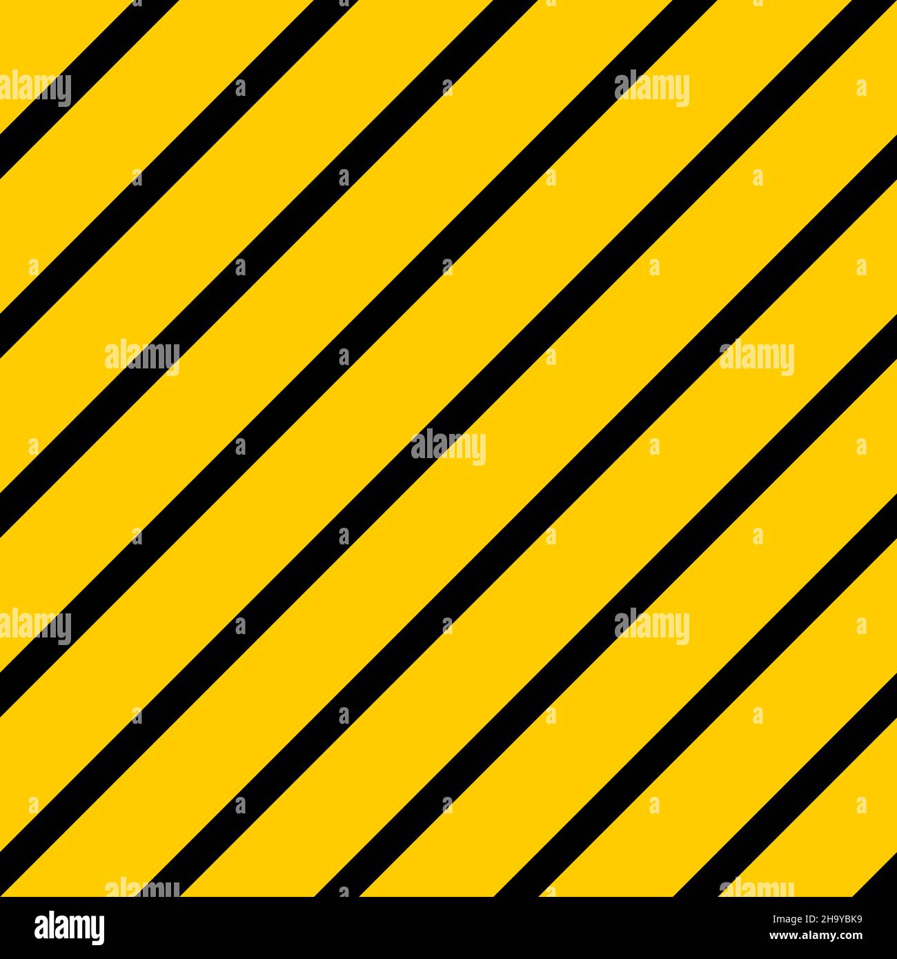 Diagonal stripe warning pattern. Black and yellow diagonal stripes ...