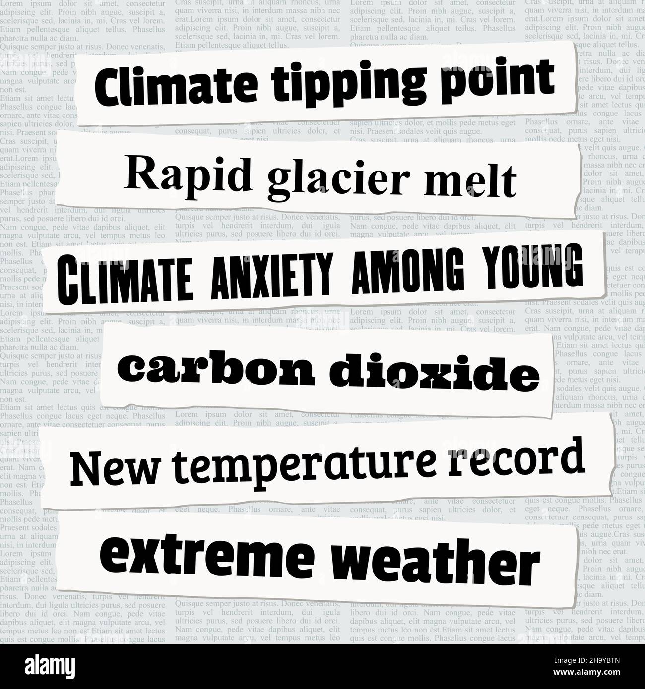 Global warming magazine Stock Vector Images - Alamy