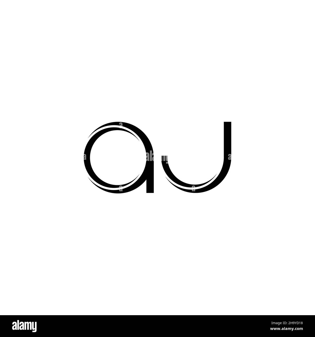 Aj logo design Black and White Stock Photos & Images - Alamy