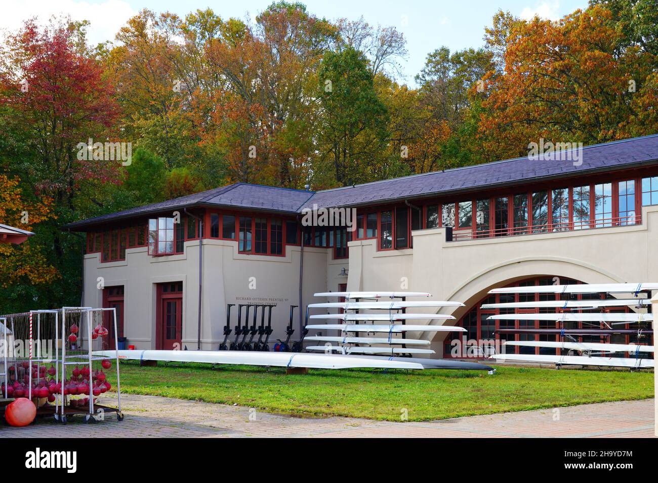 Princeton boathouse hi-res stock photography and images - Alamy