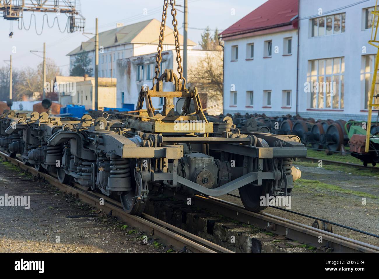 Crane railway hi-res stock photography and images - Alamy