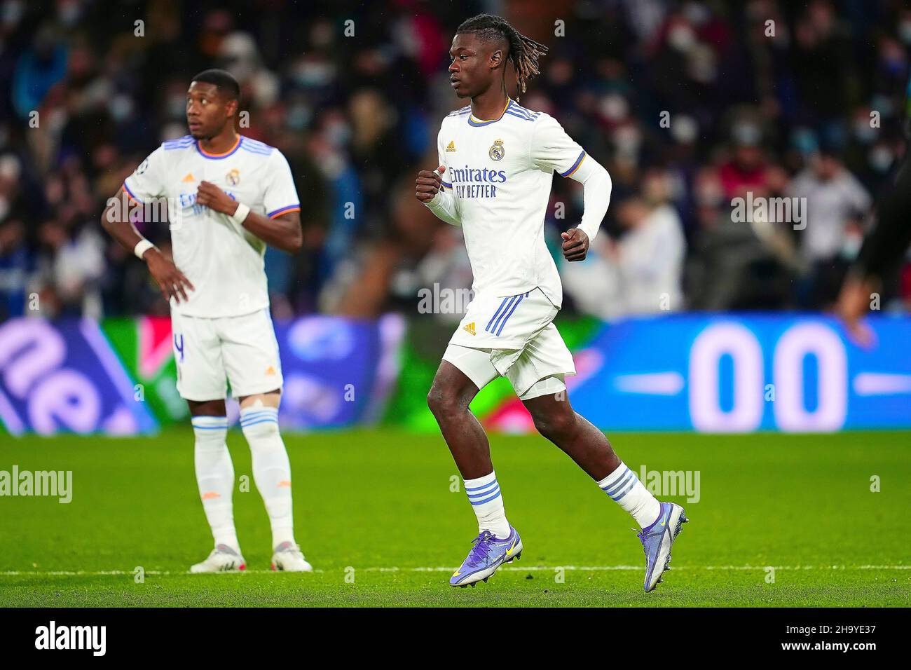 Eduardo Camavinga of Real Madrid during the UEFA Champions League match ...