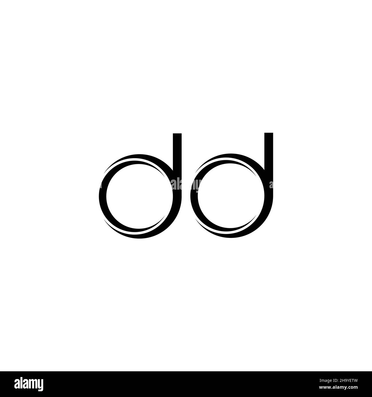 Dd logo design vector vectors hi-res stock photography and images - Alamy