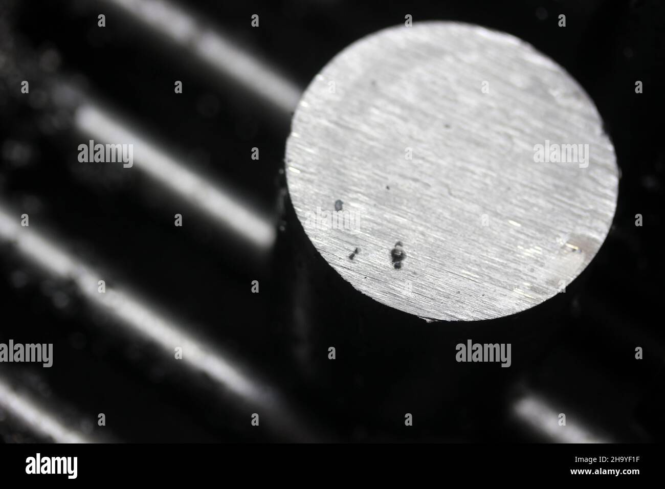 stainless steel rods, raw material for automotive parts Stock Photo - Alamy