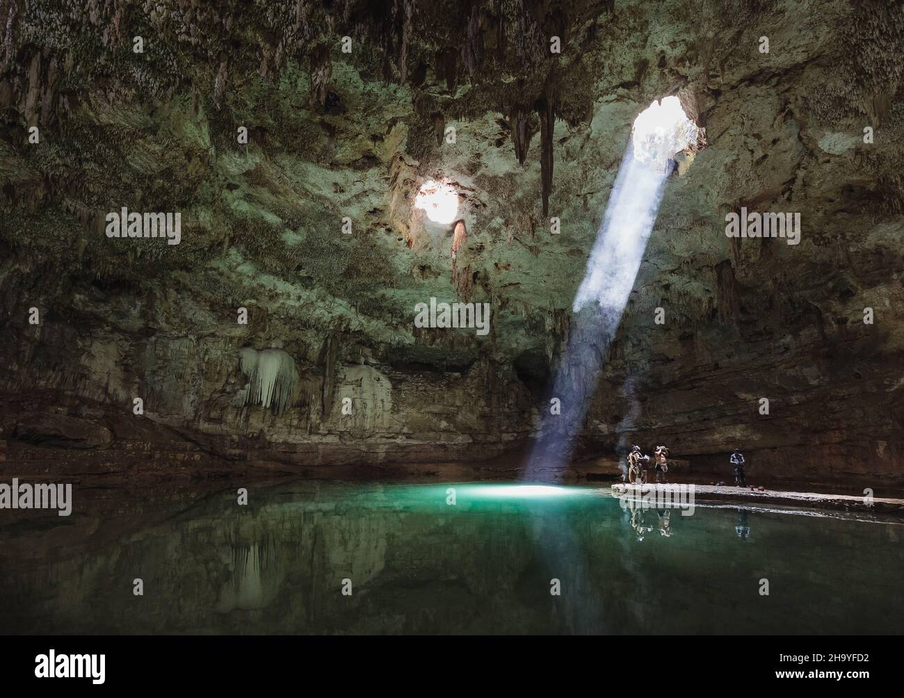 Suytun Cenote - Yucatan, Mexico Stock Photo - Alamy