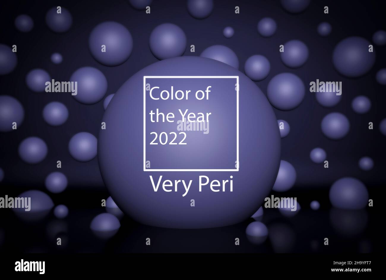 Color of the year 2022 background. Lavender new trend color on white ...