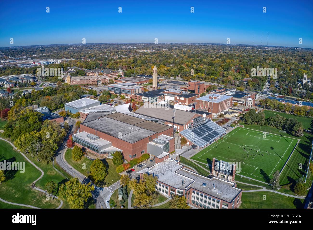 University of nebraska campus hi-res stock photography and images - Alamy