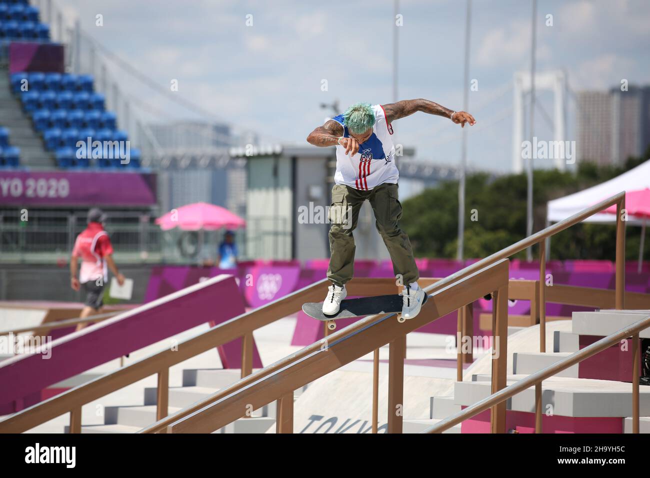 JULY 25th, 2021 - TOKYO, JAPAN: Manny SANTIAGO of Puerto Rico in action ...