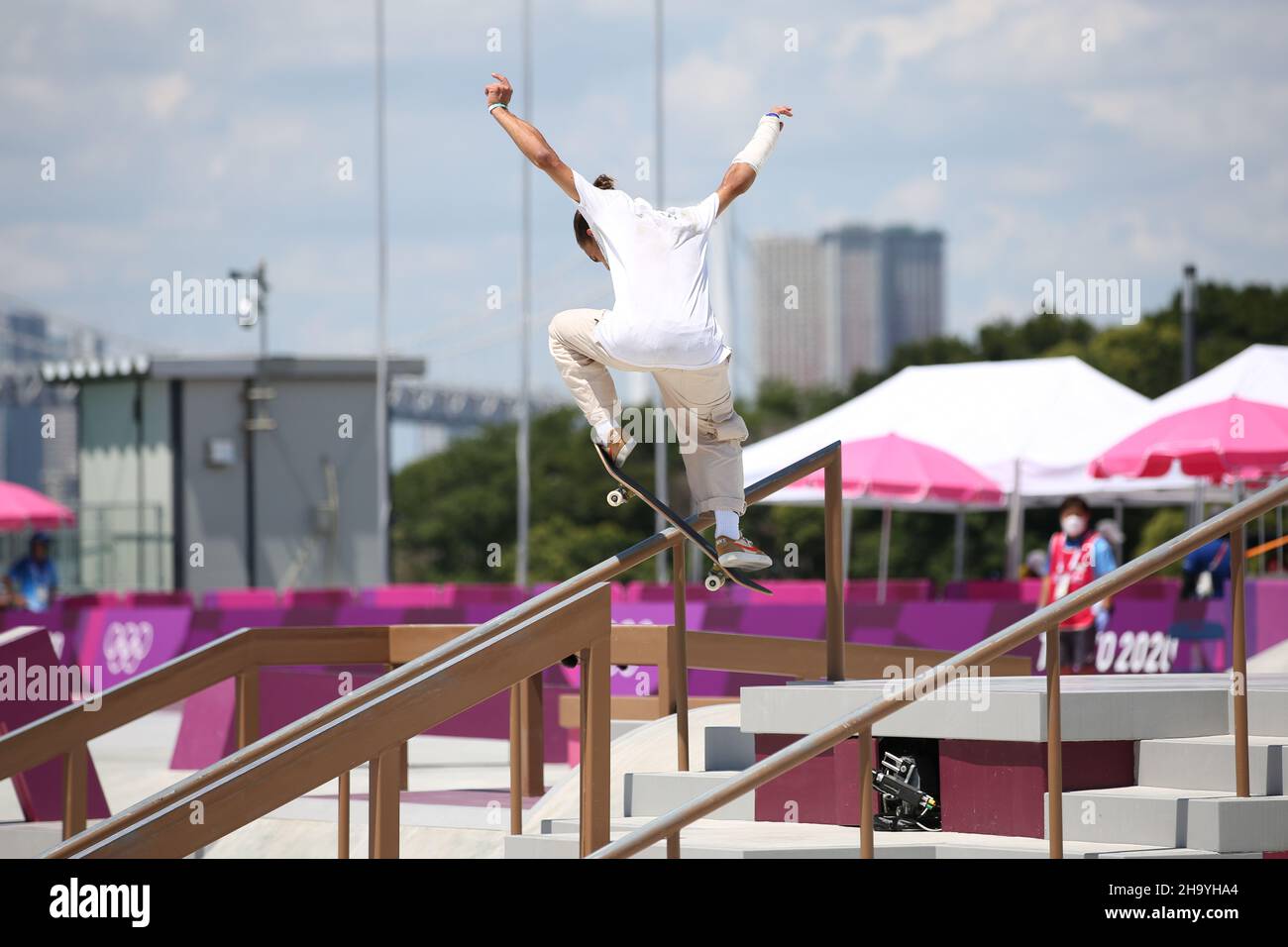 JULY 25th, 2021 - TOKYO, JAPAN: Brandon VALJALO of South Africa in ...