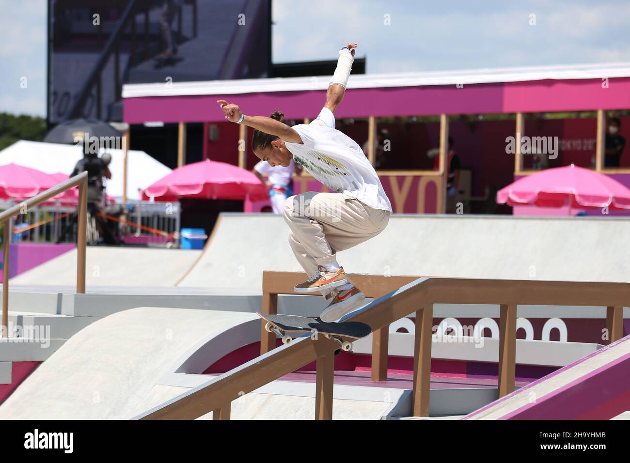 JULY 25th, 2021 - TOKYO, JAPAN: Brandon VALJALO of South Africa in ...
