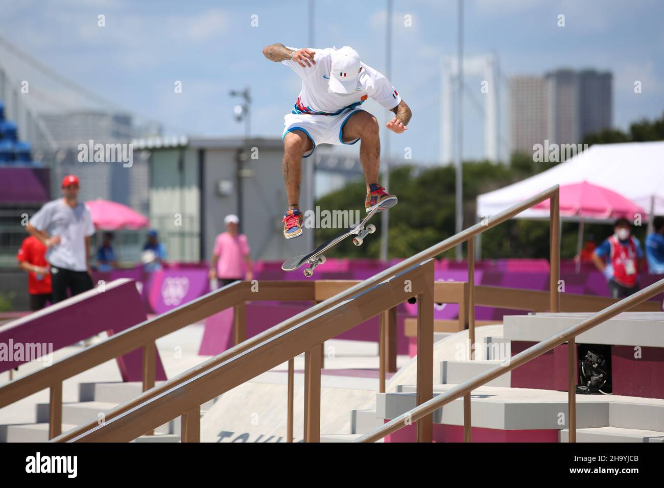 JULY 25th, 2021 - TOKYO, JAPAN: Aurelien GIRAUD of France in action ...