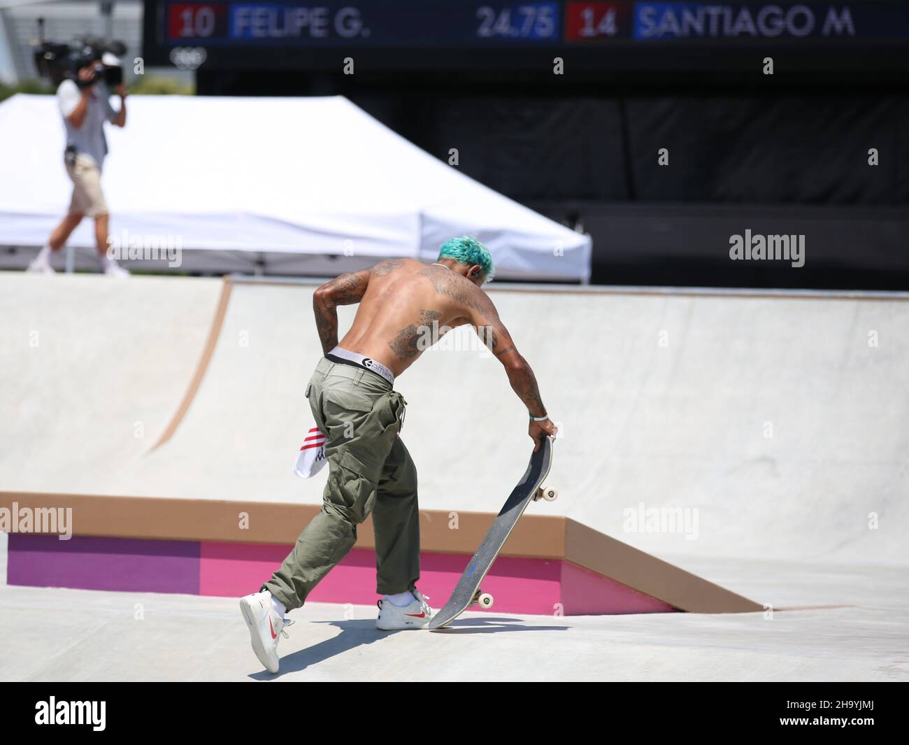 JULY 25th, 2021 - TOKYO, JAPAN: Manny SANTIAGO of Puerto Rico during ...