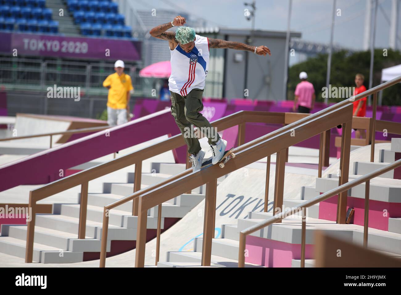 JULY 25th, 2021 - TOKYO, JAPAN: Manny SANTIAGO of Puerto Rico in action ...