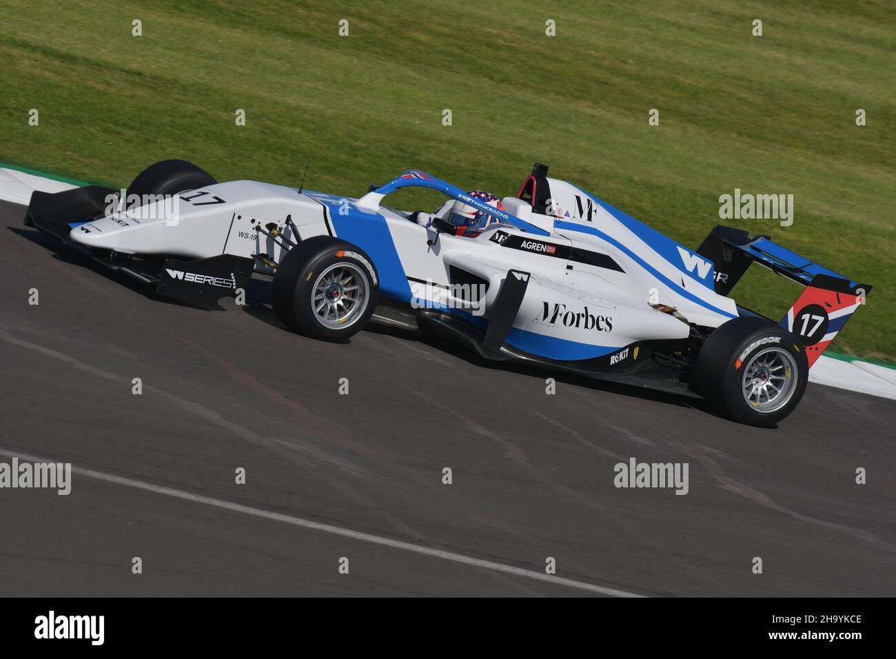 Ayla Agren in the W Series British Grand Prix support race at ...