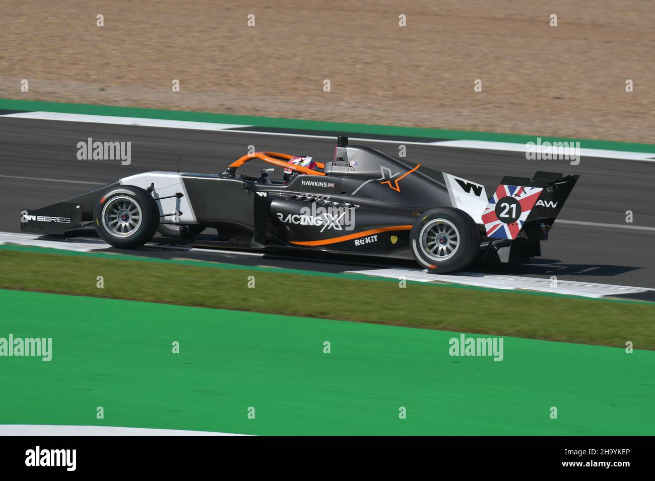 Jess Hawkins in the W Series British Grand Prix support race at ...